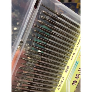 Bộ 30 mũi mài hợp kim ZSY-30, bộ 30 mũi mài kim cương chân 3 mài đánh bóng | Shopee Việt Nam