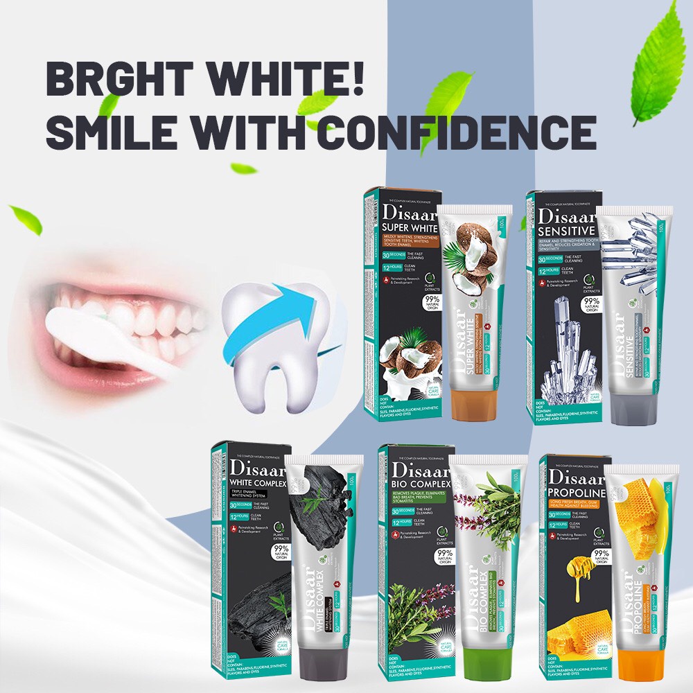 Kem đánh răng Disaar chính hãng trắng răng thơm miệng | Shopee Việt Nam