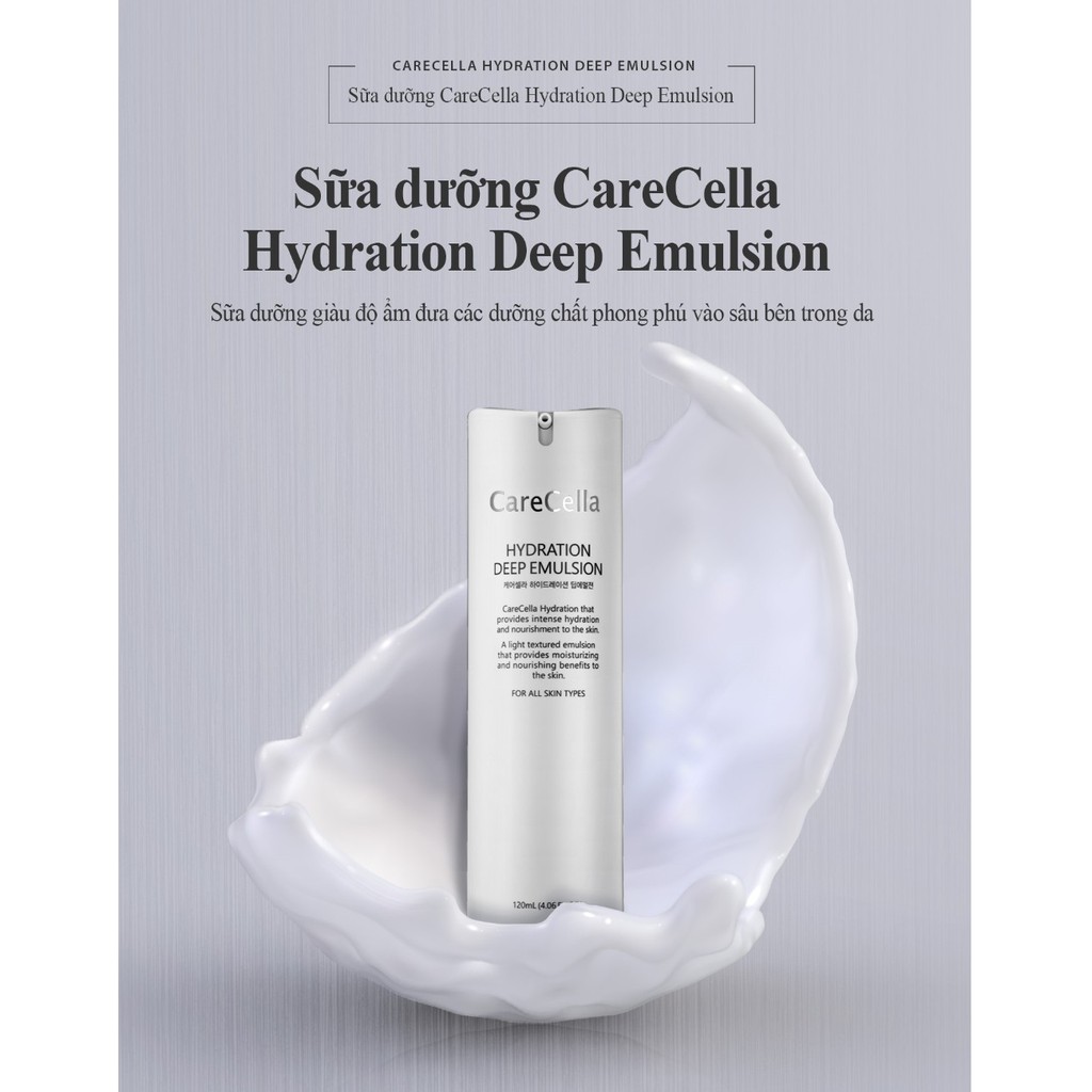 Sữa dưỡng CareCella Hydration Deep Emulsion / CareCella Hydration Deep ...