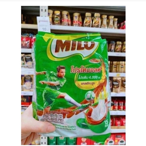 [Nội Địa Thái] Túi 48 gói Milo 3 in 1 hòa tan Thái Lan siêu ngon mẫu ...