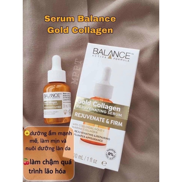 SERUM BALANCE GOLD COLLAGEN ( Chống Lão Hoá ) | Shopee Việt Nam