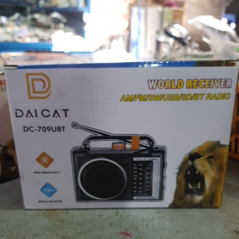 Đài FM radio DC-709UBT | Shopee Việt Nam