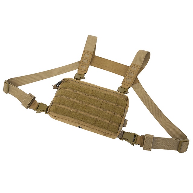 1000d Ngoài Trời Vest Túi CS Wargame Ngực Giàn Khoan Tạp Chí Bao Da Molle Hệ Thống Nam Nylon Ba ...