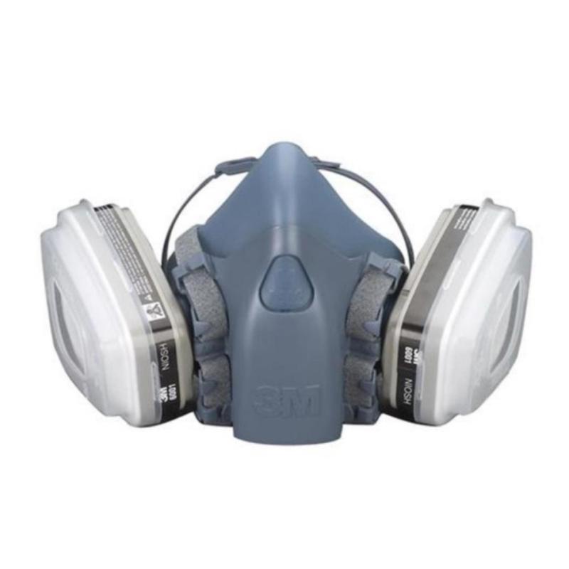 MẶT NẠ PHÒNG ĐỘC SƠN 3M 7501 Phun Sơn, Hóa Chất, Trừ Sâu, Sử Dụng Nghề Mộc, Xi Măng ...