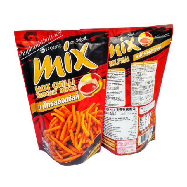 Bim Bim Que MIX Vị Ớt Cay Thái Lan Gói 60g | Shopee Việt Nam