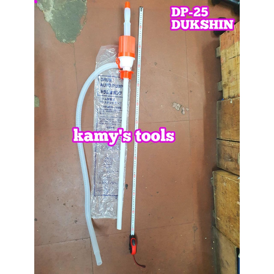 Bơm can hoá chất, bơm dầu thùng phuy bằng tay Hàn Quốc Dukshin model DP-25 | Shopee Việt Nam