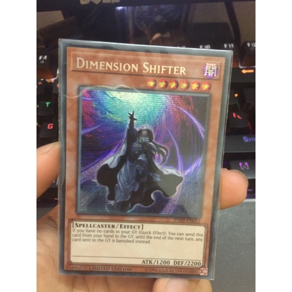 Thẻ bài yugioh Dimension Shifter - Prismatic Secret | Shopee Việt Nam