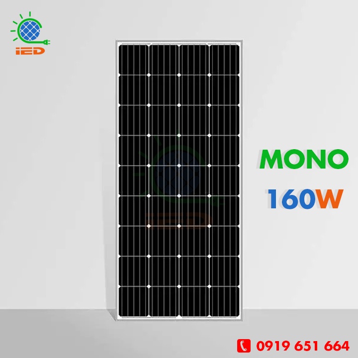 Tấm Pin Mono 160W Blue Carbon | Shopee Việt Nam
