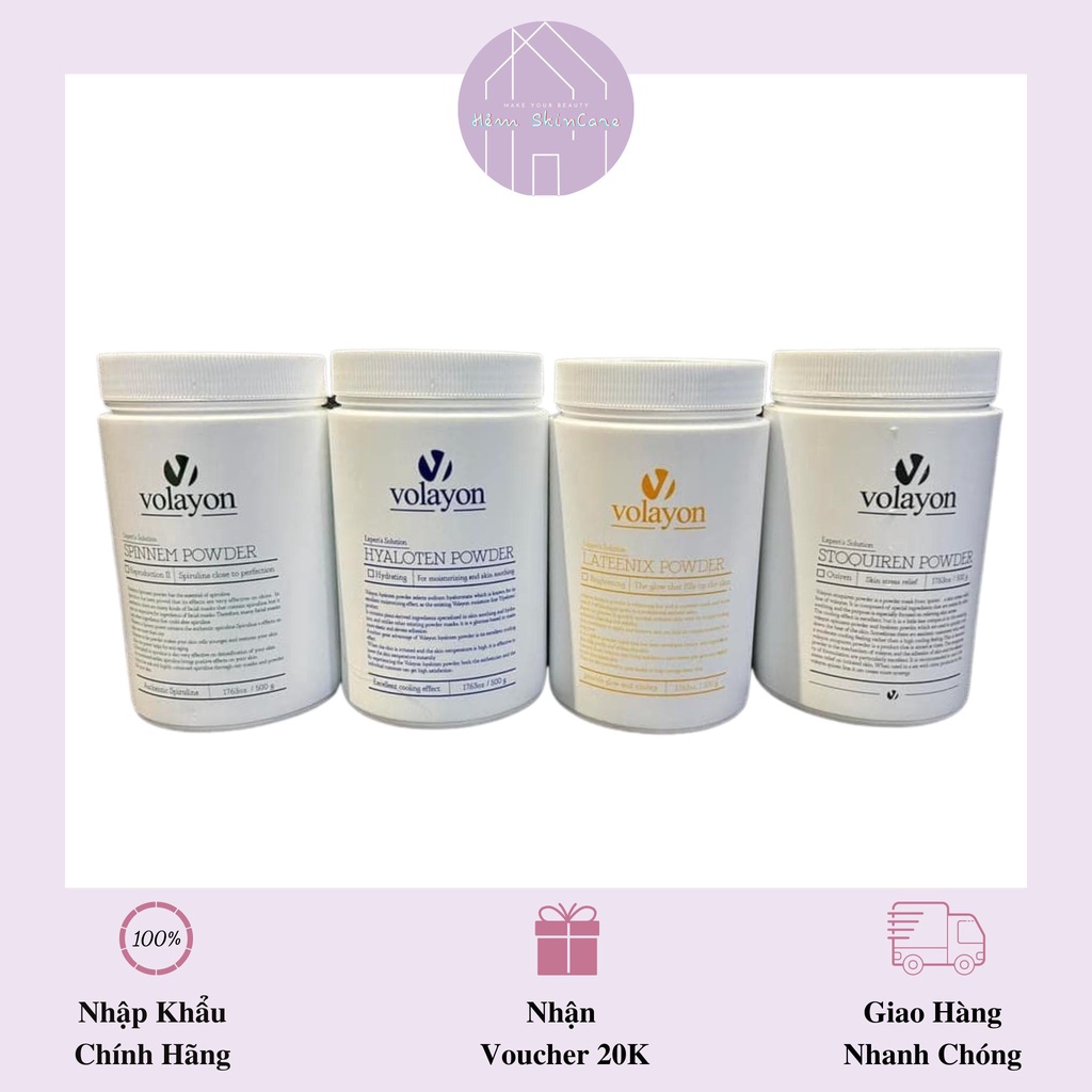 Volayon Powder - Mặt Nạ Dạng Bột 500g | Shopee Việt Nam