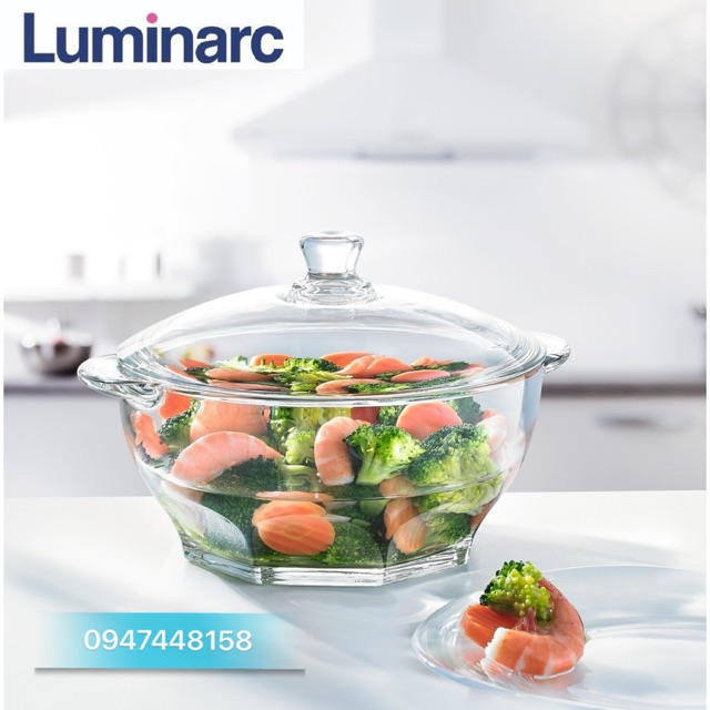 Âu thuỷ tinh Luminarc 2,5 lít | Shopee Việt Nam