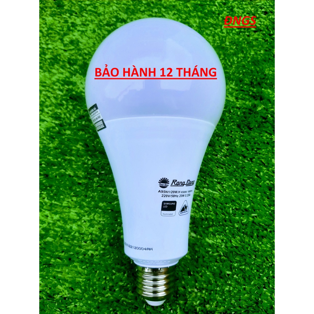 Bóng Đèn Led Buld Tròn 20W Rạng Đông, Bảo Hành Chính Hãng 24 Tháng ...