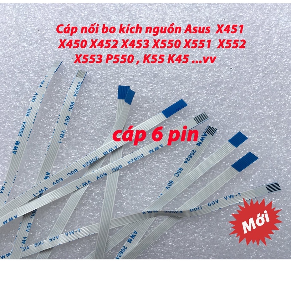 Cáp Nối Bo Mạch Kích Nguồn Laptop Asus X550 X552 X551 X450 X451 X452 ...
