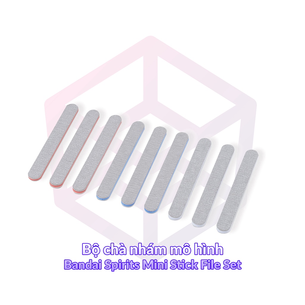 Bộ chà nhám mô hình Bandai Spirits Mini Stick File Set - Dụng cụ Tool ...