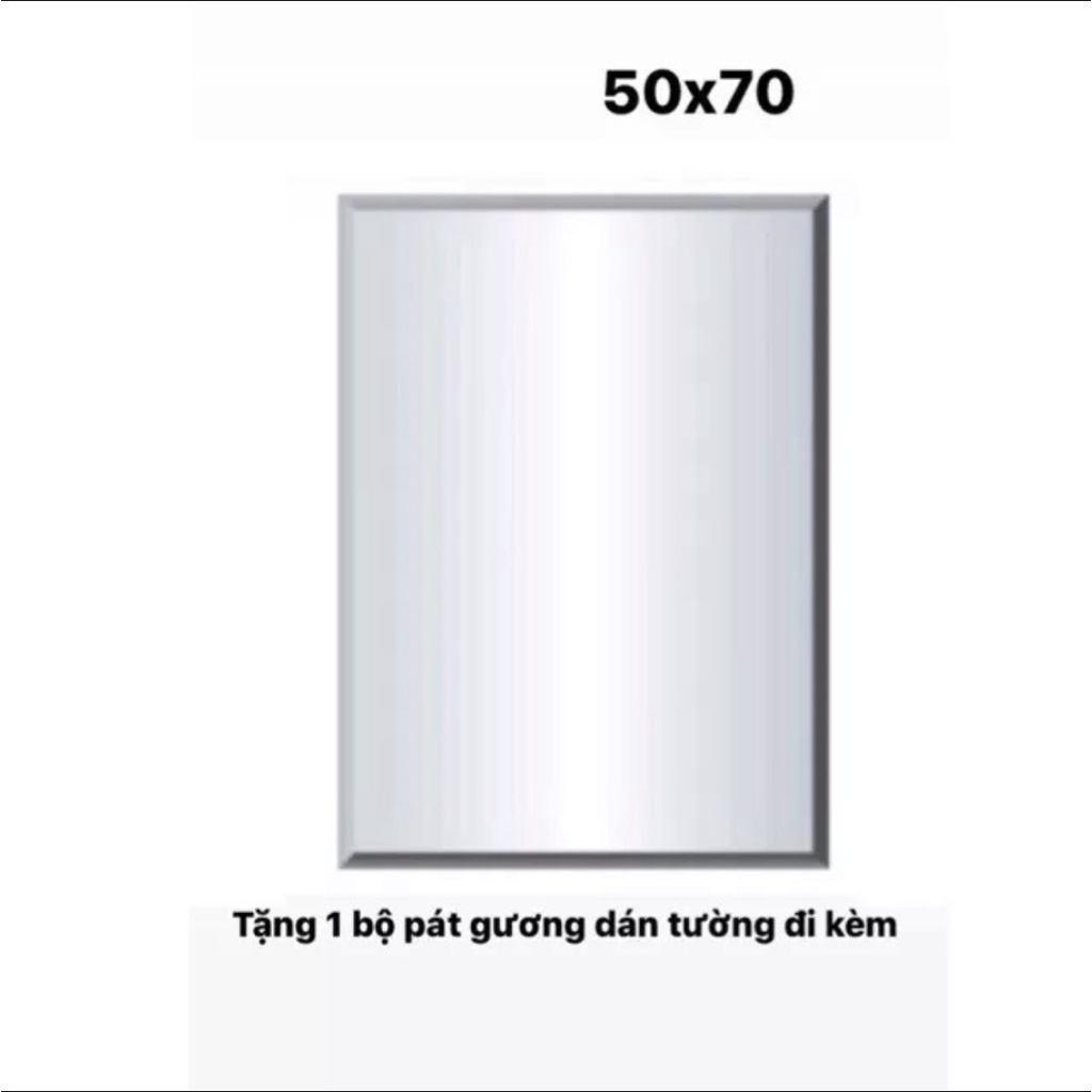 GƯƠNG PHÒNG TẮM VUÔNG 50-70,KIẾNG SOI PHÒNG TẮM ,PHÒNG NGỦ-TẶNG KÈM BỘ ...