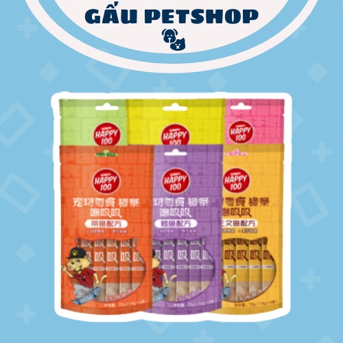 Soup Thưởng Wanpy Happy 100 (14g x 5 Thanh) - Súp Thưởng Cho Mèo ...