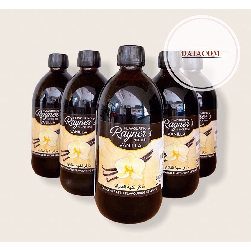 Hương mùi ( Tinh chất ) Vani hiệu Rayner's Vanilla Essence 500ml - Làm ...
