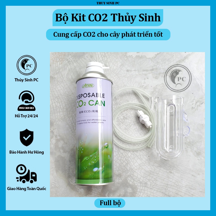 Bộ KIT CO2 Xịt ISTA I-512 Diffuser Set cho hồ thủy sinh mini | Shopee Việt Nam