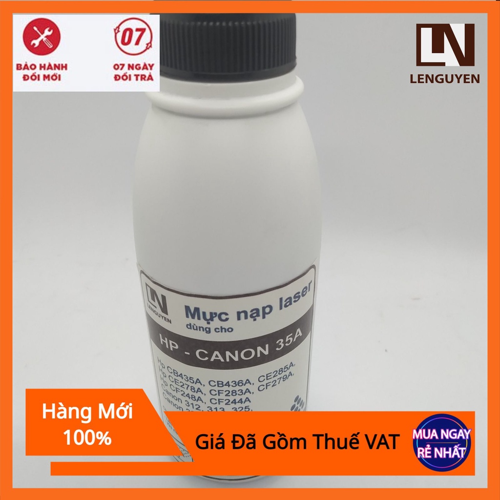 Mực nạp 35A 85A Dùng cho máy in HP P1102, M12A, M15A Canon 6030, 6230 ...