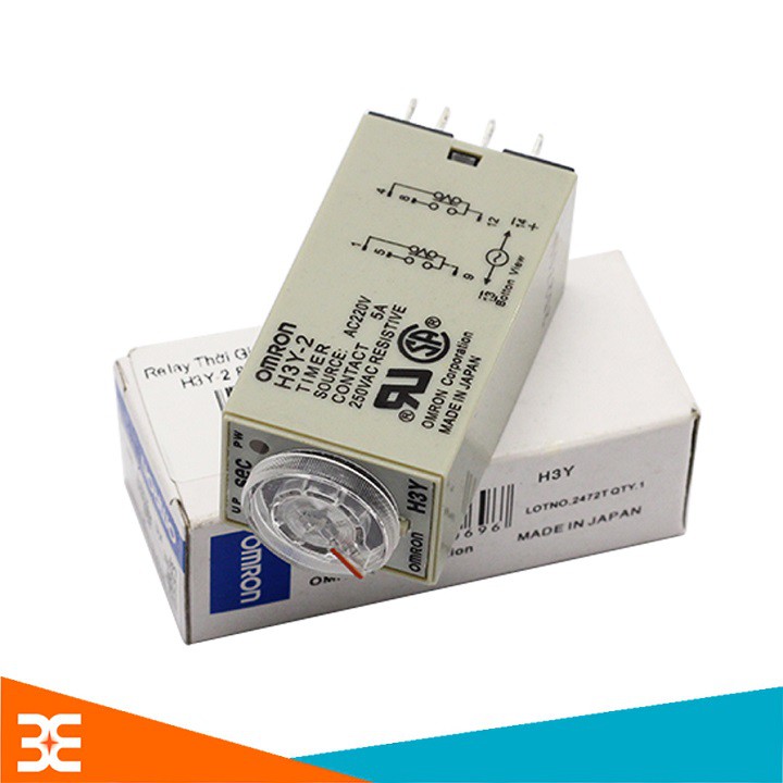 Relay Thời Gian Timer Omron H3Y-2 8P 220V | Shopee Việt Nam