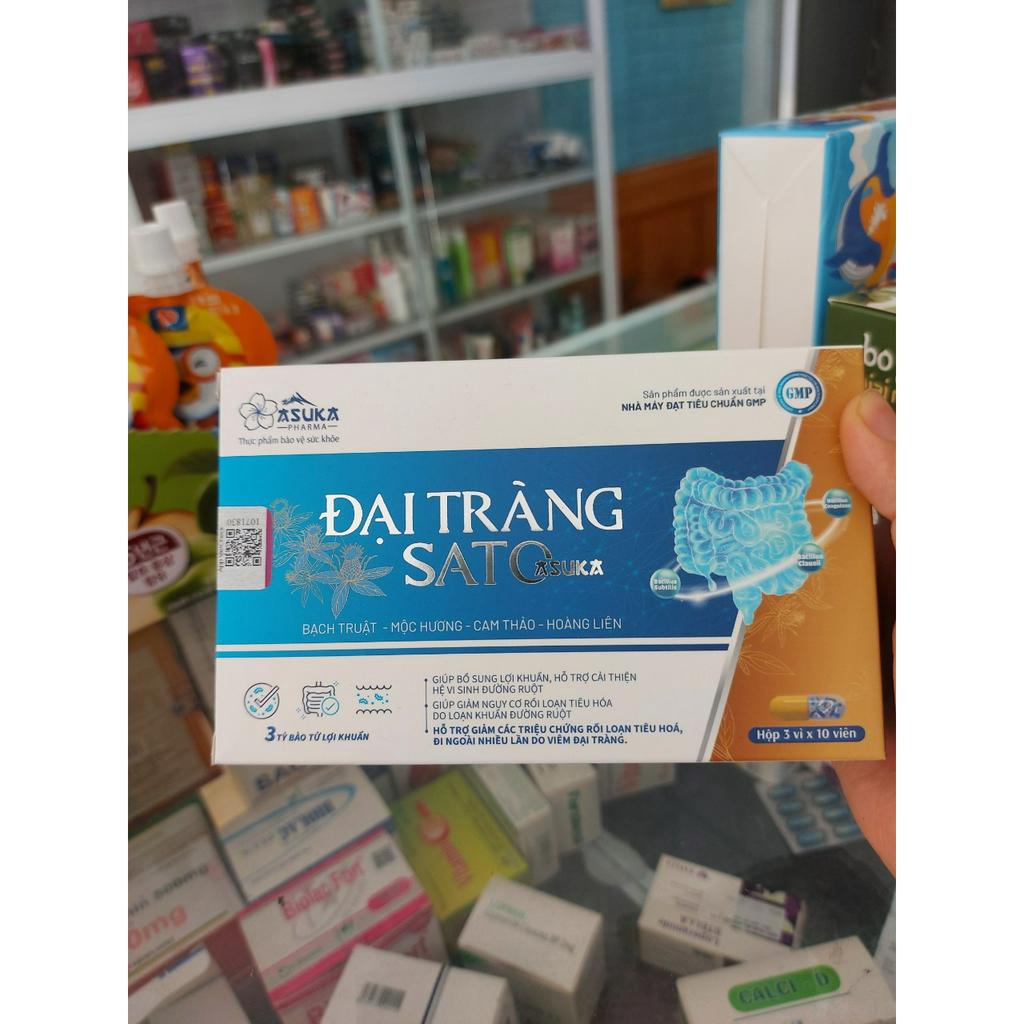 ĐẠI TRÀNG SATO - BỔ SUNG LỢI KHUẨN, CẢI THIỆN HỆ TIÊU HÓA, GIẢM TRIỆU CHỨNG CỦA VIÊM ĐẠI TRÀNG ...