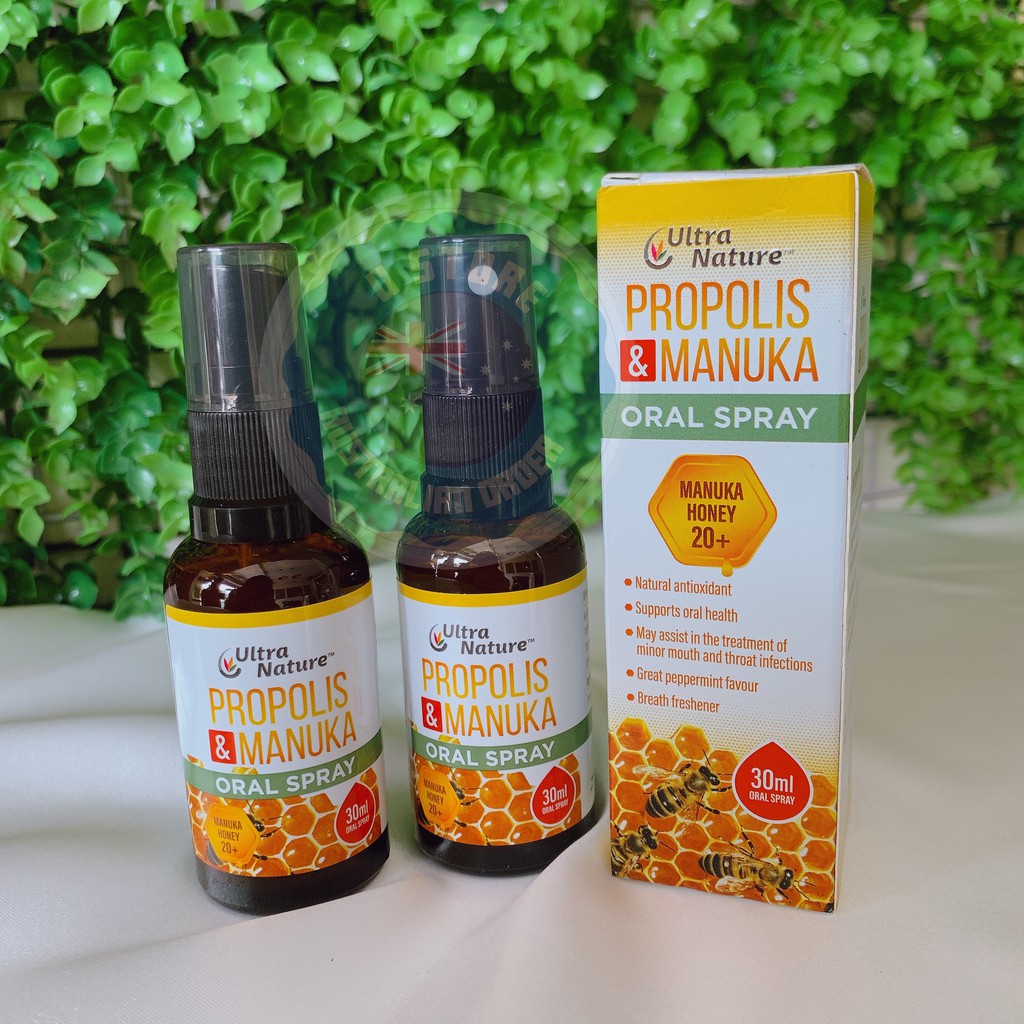 [Date 03/25] Xịt Keo Ong Manuka Honey 20+ Ultra Nature Propolis&Manuka ...