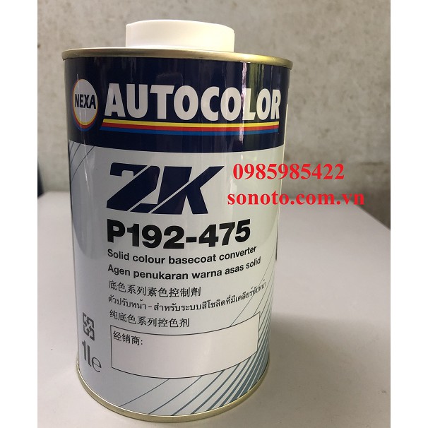 P192-475 Phụ gia (bai đơ) cho màu Solid phủ bóng hãng Nexa Autocolor ...