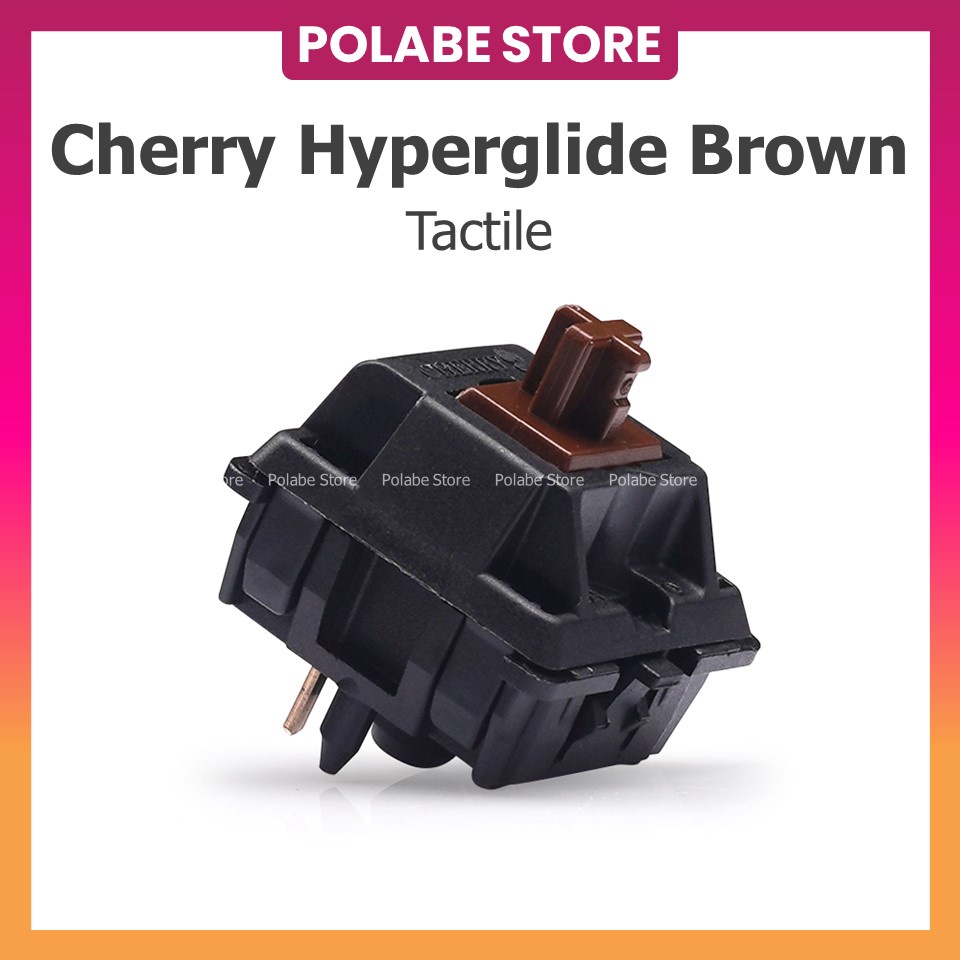Cherry HyperGlide Black Brown Red Linear Switch MX HG Black tactile switch Công Tắc Bàn Phím Cơ ...