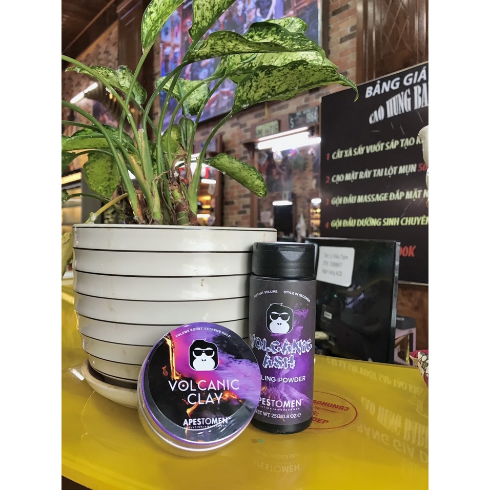 Sáp Volcanic Clay Chính Hãng , Bột tạo phồng tóc Volcanic | Shopee Việt Nam