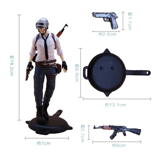 pubg Figure Player Unknown s Battle Grounds PUBG Model Doll PVC 17cm ...