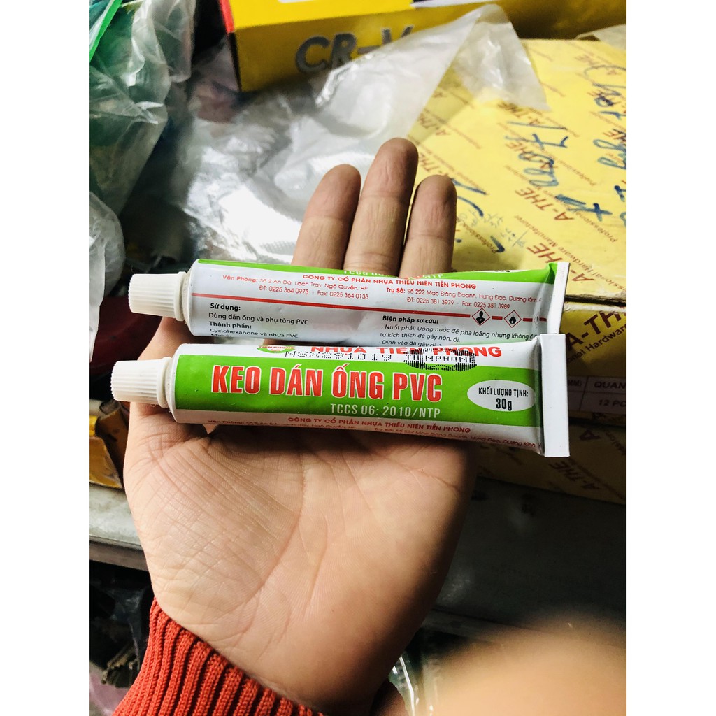 Keo dán ống nhựa PVC tiền phong cao cấp | Shopee Việt Nam