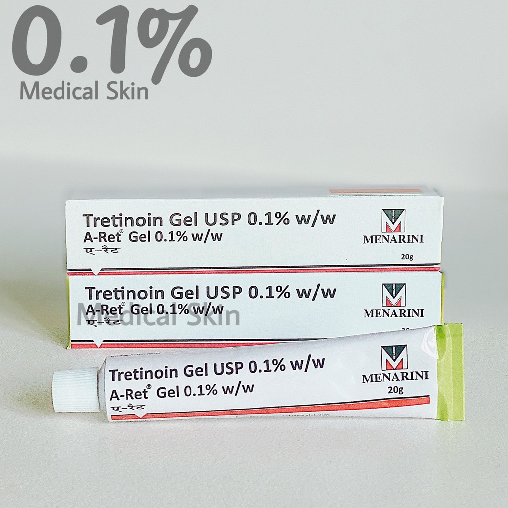 Tretinoin Aret Gel USP 0.1% - Gel hỗ trợ giảm mụn, chống lão hóa ...