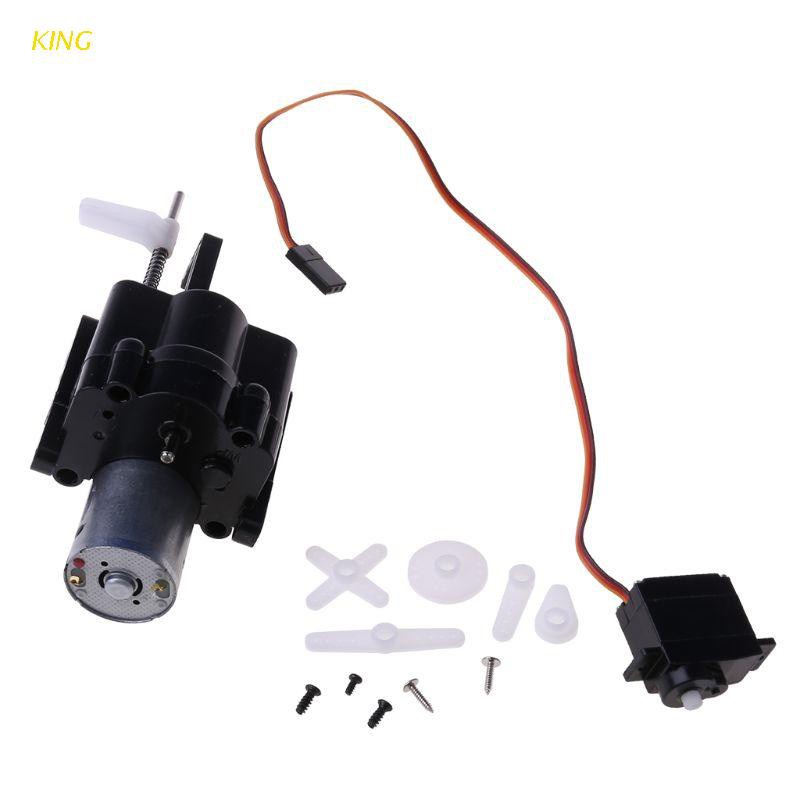 Hộp số điện nguồn 370 cho xe tải quân đội RC 1/16 WPL B1 B-1 B14 B-14 ...