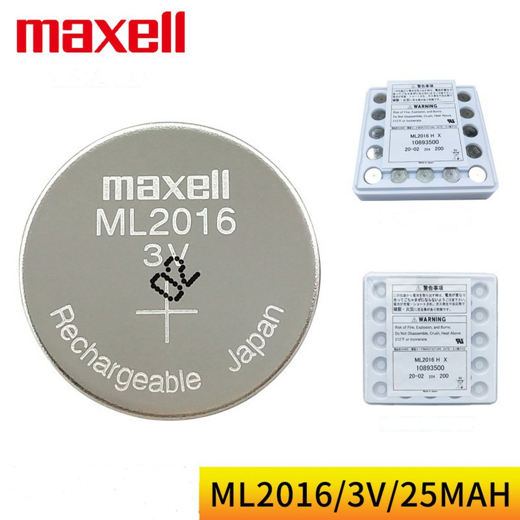 Pin sạc Maxell ML2016 3V chính hãng | Shopee Việt Nam
