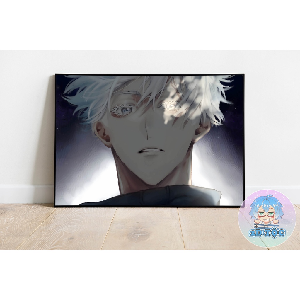 TRANH POSTER A3 GOJO SATORU (4) ANIME MANGA JUJUTSU KAISEN CHÚ THUẬT ...