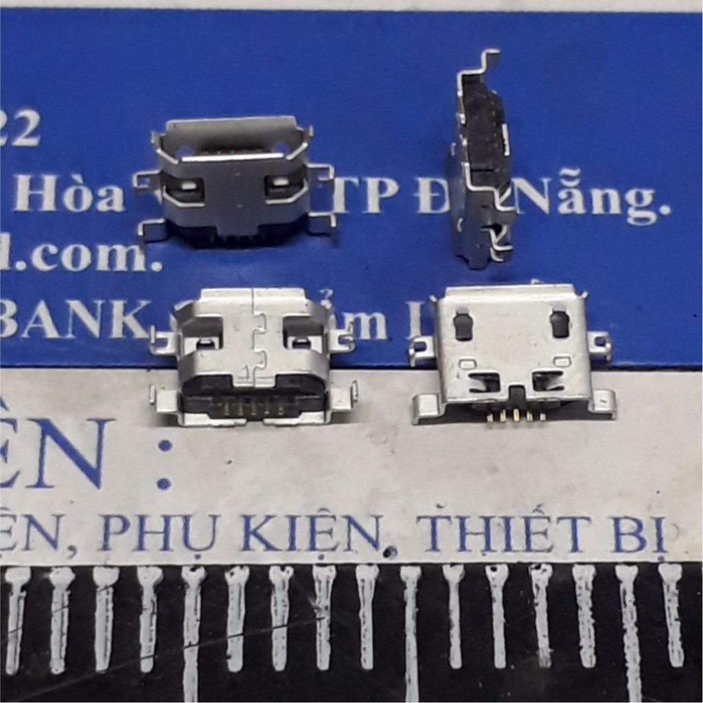 10 cái ĐẦU JACK CẮM MICROUSB CÁI 5P TRỤ 4P DIP kde4851 | Shopee Việt Nam