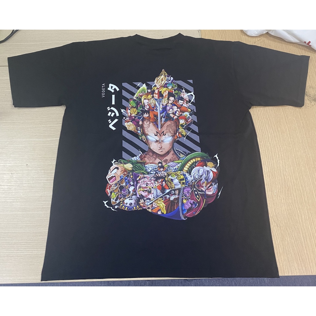 [TURNED NINJA] Áo thun nam nữ Vegeta bản màu - Cadic - Dragon Ball ...