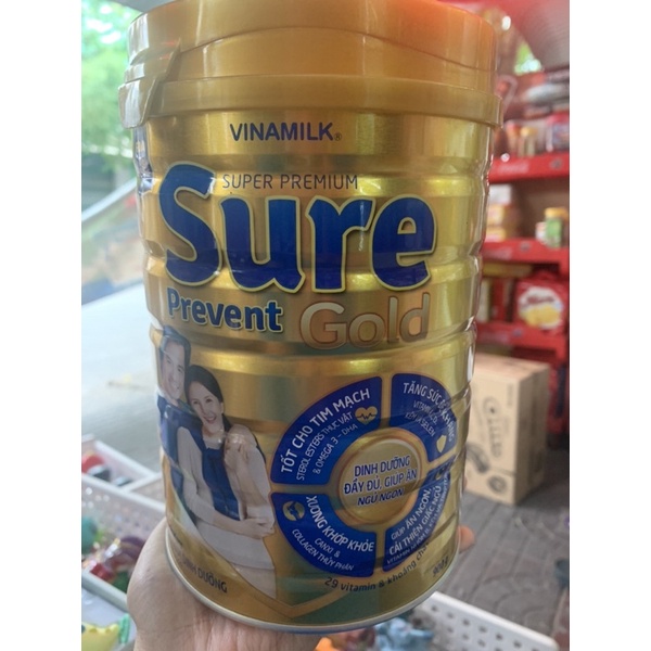 Sữa Bột Vinamilk Sure Prevent Gold 900gr | Shopee Việt Nam