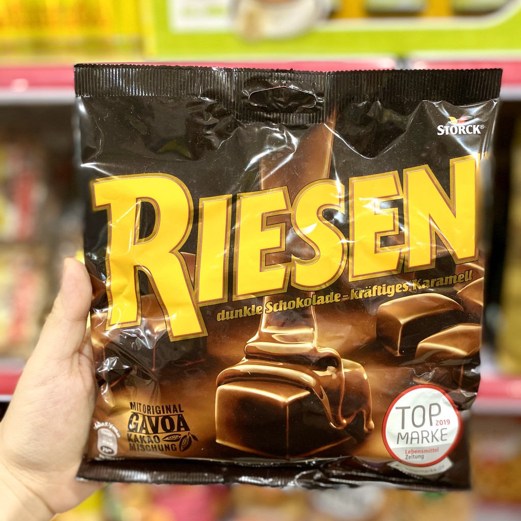 Kẹo Riesen socola đen nhân mềm gói 150g/231g/377g | Shopee Việt Nam
