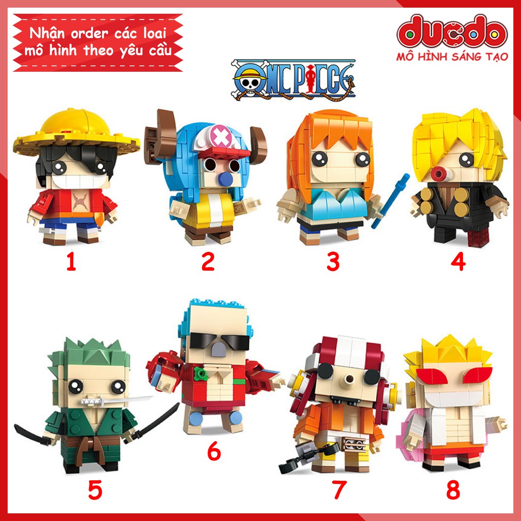 Brick Headz nhân vật trong One Piece Đảo hải tặc - Đồ chơi Lắp ghép ...