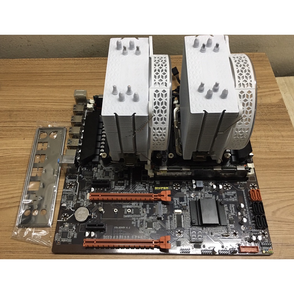 Combo X79 X99 Dual OEM + 2x 2670 v2/ 2676 2696 v3/ 2680 2683 2686 v4 ...