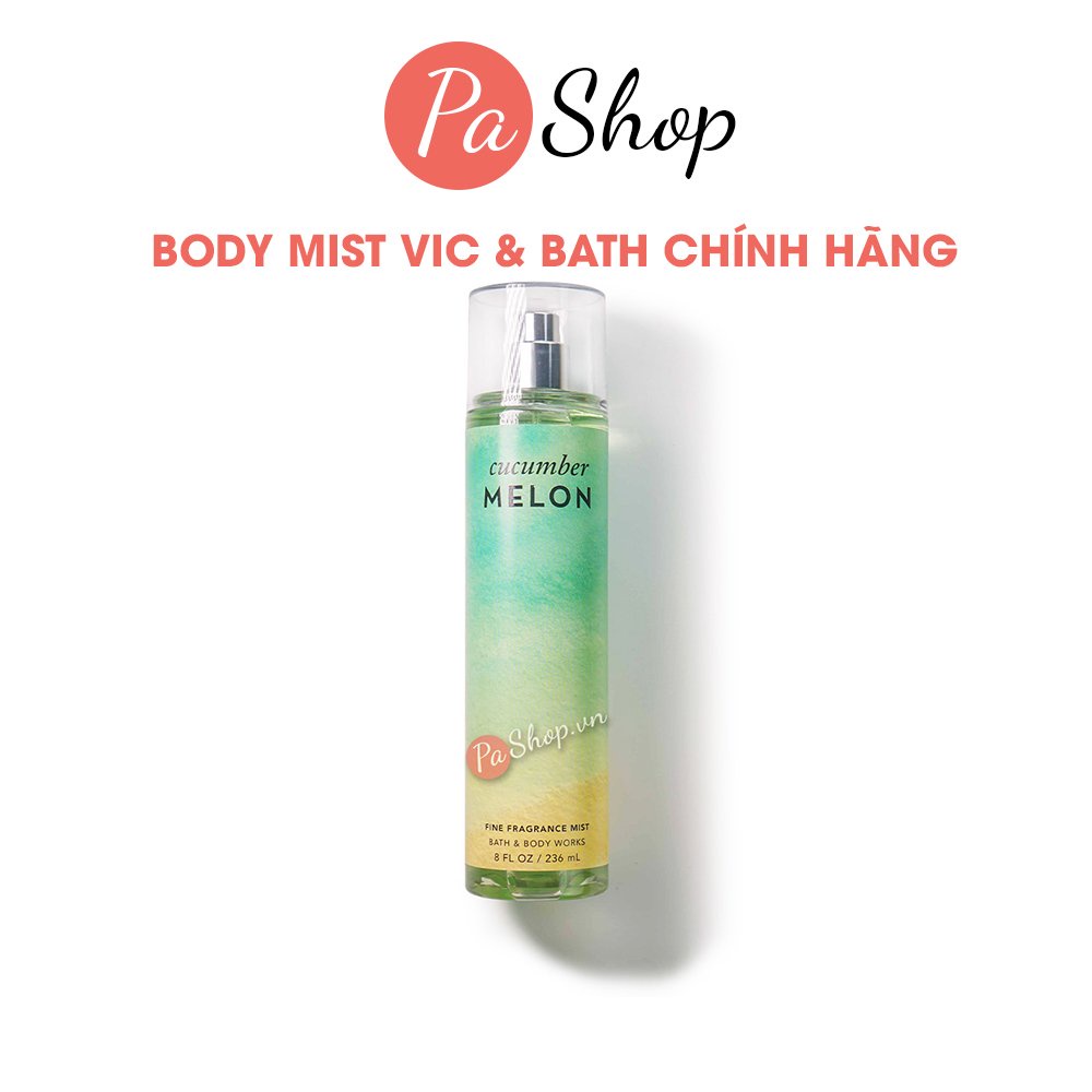 Xịt thơm body mist Cucumber Melon | Shopee Việt Nam