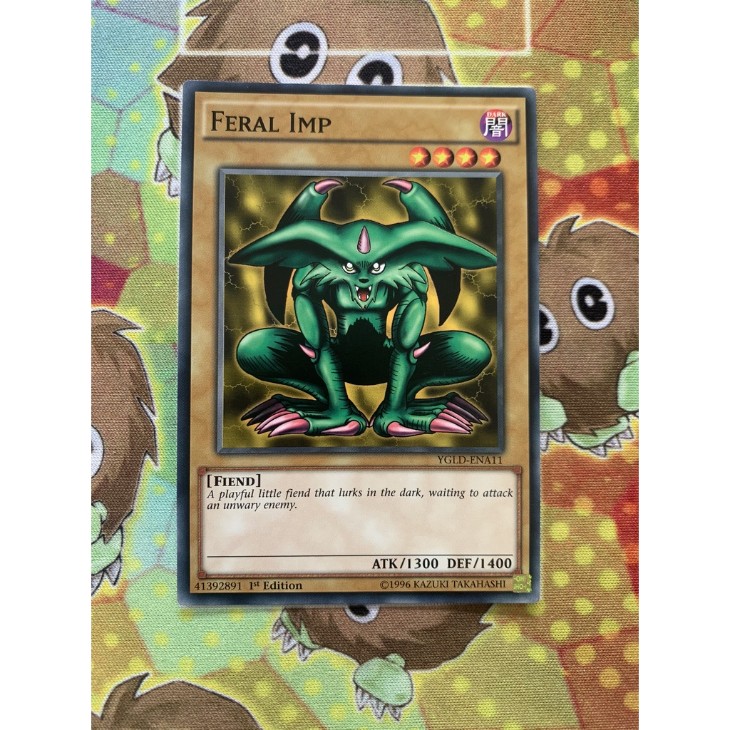 [ Đỗ Lạc Shop ] Thẻ Bài Yugioh Monster Feral Imp - Common | Shopee Việt Nam