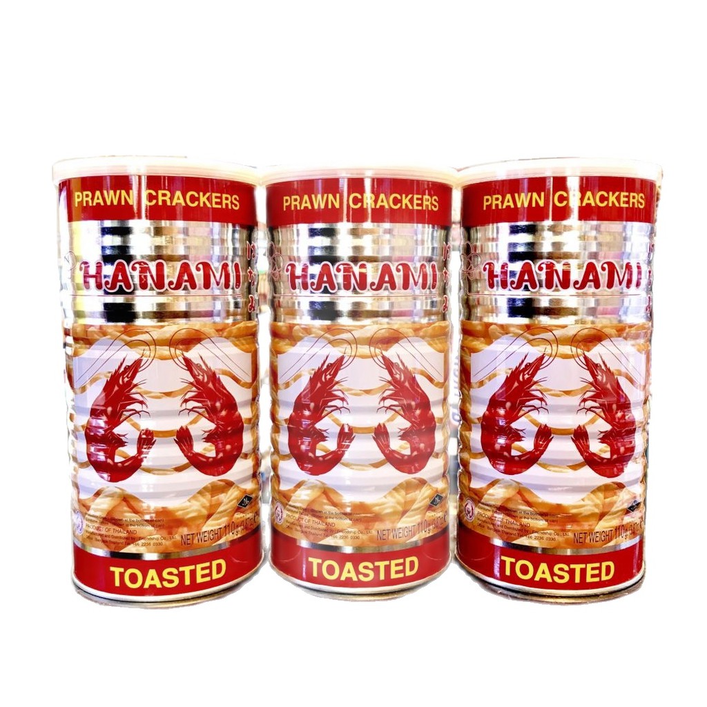 Snack Tôm Hanami Thái Lan Lon 110gr | Shopee Việt Nam