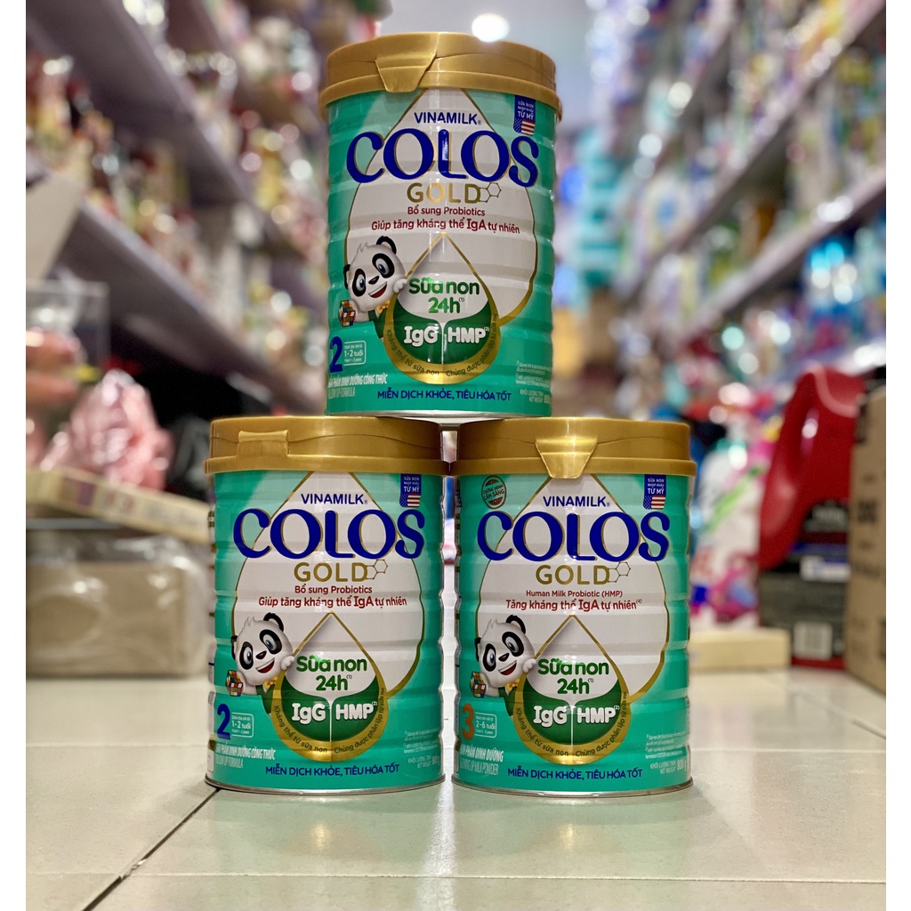 Sữa Non Vinamilk Colos Gold 1 - 2 - 3 800G | Shopee Việt Nam