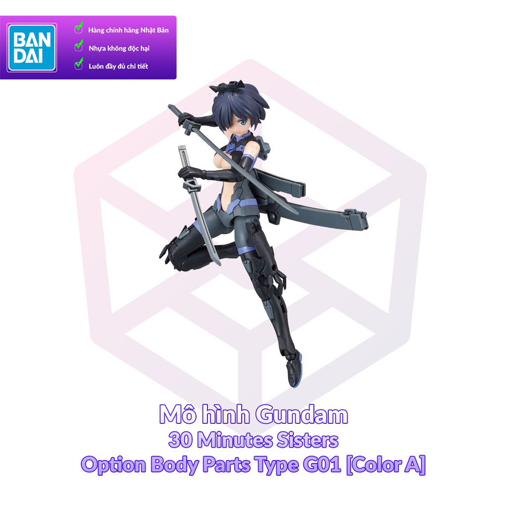 Phụ Kiện Mô hình Bandai 30MS Option Body Parts Type G01 [Color A] 1/144 ...