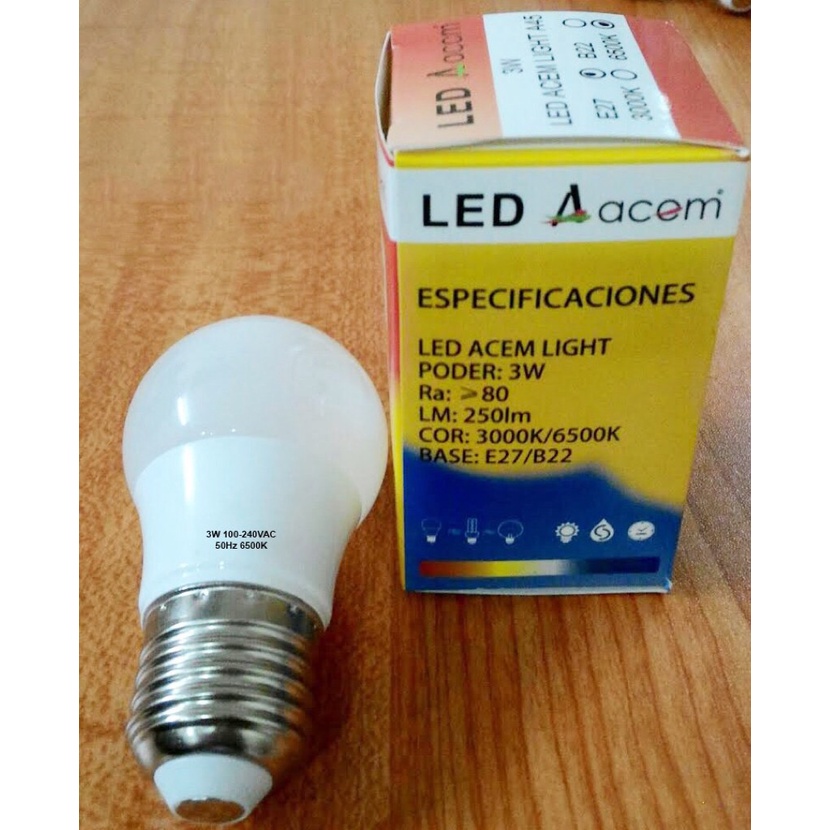Bóng đèn LED ACEM LIGHT 3W - 5,5W - 7W - 9W- Hàng Chính Hãng | Shopee ...
