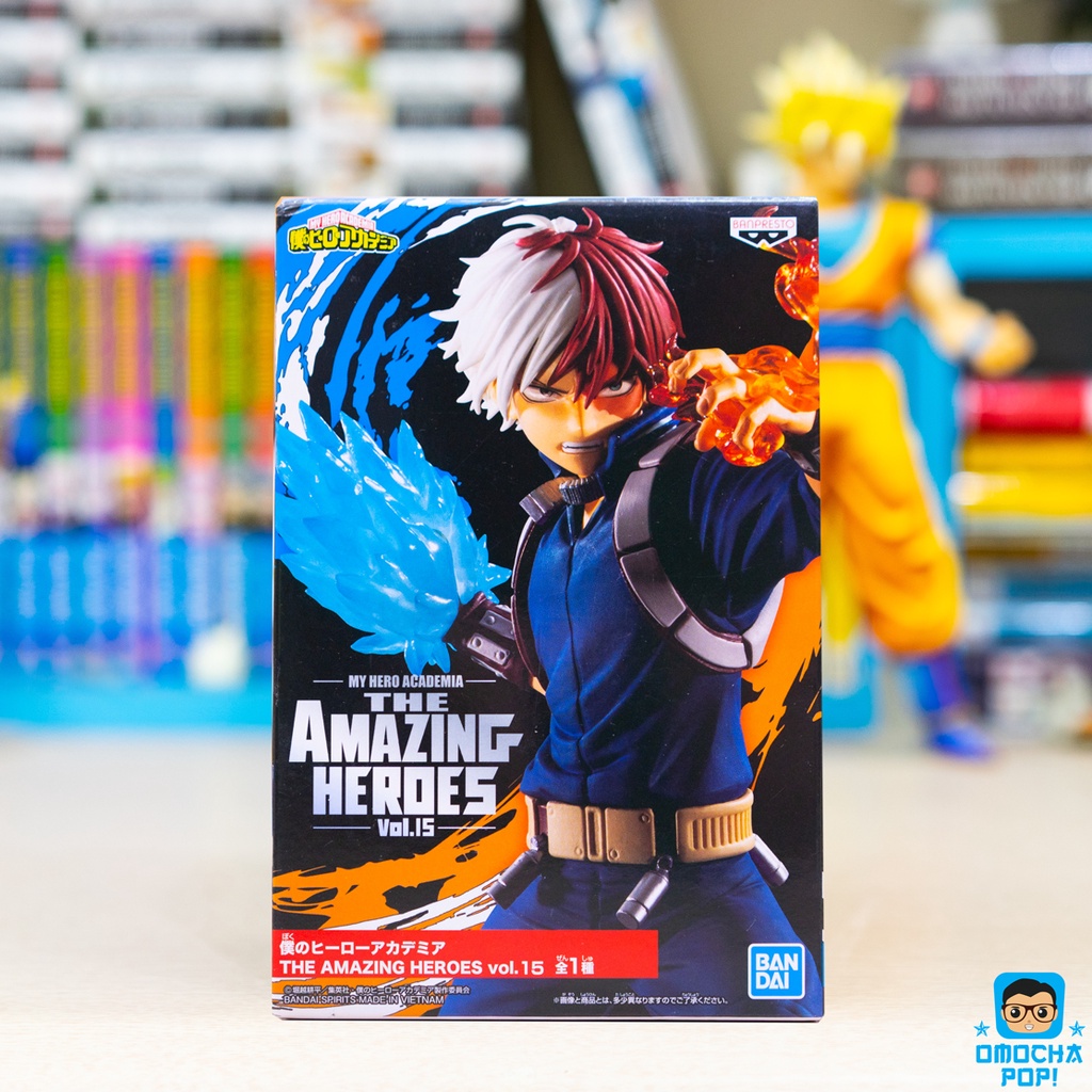Mô Hình Chính Hãng Banpresto My Hero Academia The Amazing Heroes Vol. 15 Shoto Todoroki ...