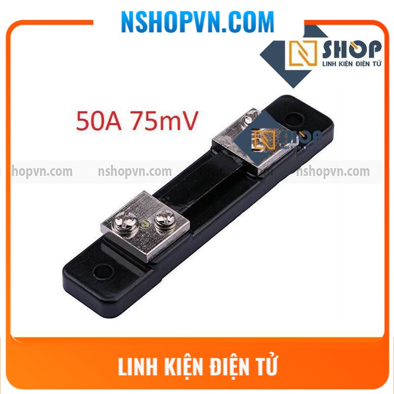 Điện Trở Shunt 75mV 50A 100A | Shopee Việt Nam