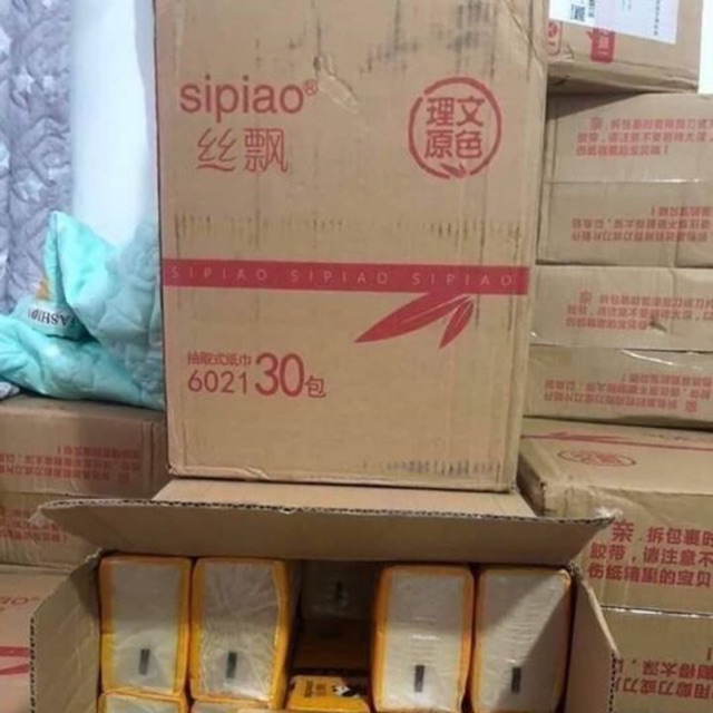 Giấy Gấu Trúc Sipao - thùng 30 gói | Shopee Việt Nam