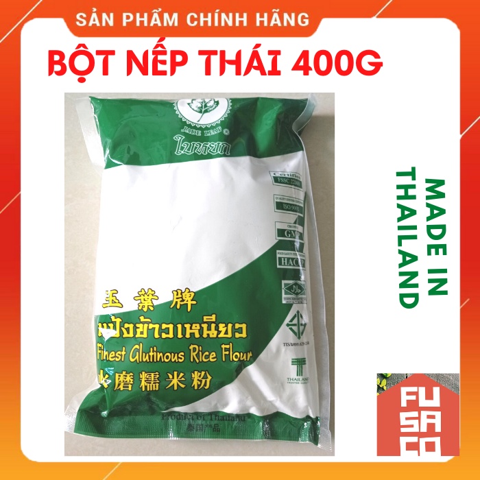 Bột nếp Thái Lan (Finest Glutinous Rice Flour) hiệu Jade Leaf cao cấp ...